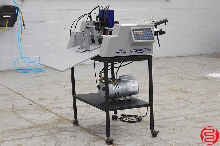 Lot #42: Count Auto Pro Plus II Numbering Machine - With Pneumatic Heads - Click for Video ...